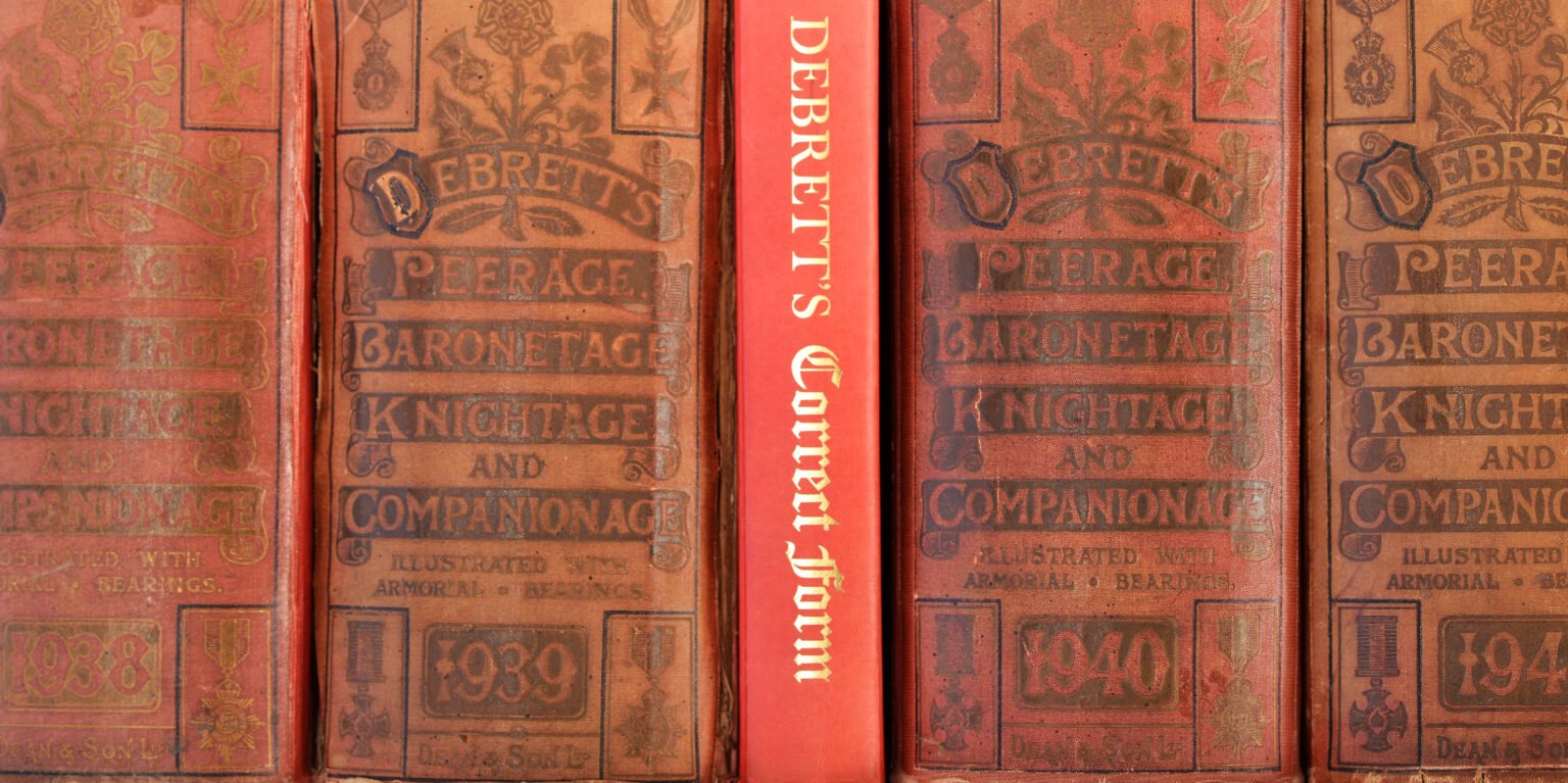 British Titles, Correct Form and Etiquette from Debretts